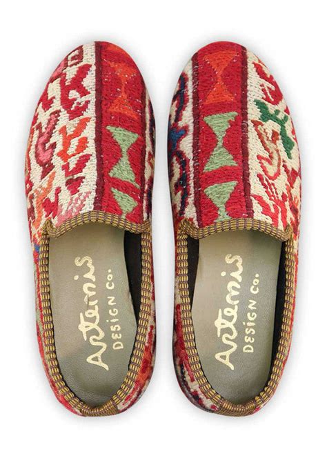 Womens Sumak Kilim Smoking Shoes Size 7 Artemis Design Co