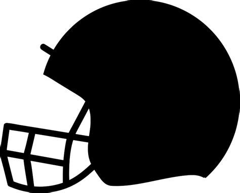 Football Helmet Free Vector Silhouettes On