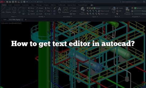 How To Get Text Editor In Autocad Caddikt