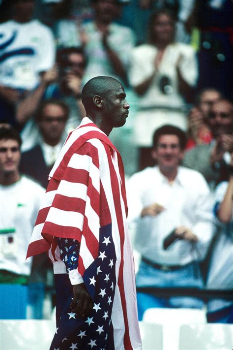 Michael Jordan 1992 Olympic Games Photographic Print For Sale