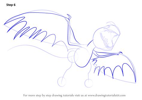 How To Draw Deadly Nadder From How To Train Your Dragon How To Train Your Dragon Step By Step