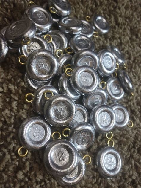 5lbs Disk Sinkers Etsy