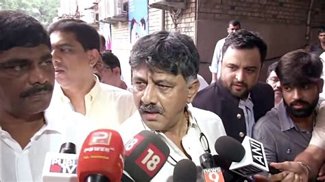 Efforts On To Shut Sex Cd Case Says Shivakumar As Womans Kin Accuse