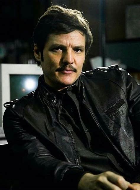 Pedro Pascal Narcos Season 2 Leather Jacket L Pedro Pascal Leather