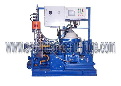 Advanced 3 Phase Disc Centrifugal Separator Oil Sludge Tank Cleaning