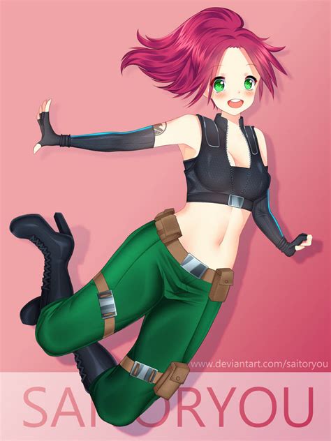 My Commission Ashley Quinn Remastered By Fourpieces On Deviantart