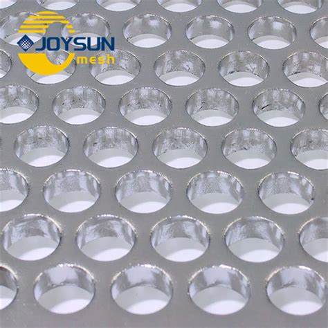 Aluminum Sheet Cold Rolled Sheel Galvanized Mild Steel Perforated Mesh