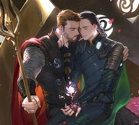 Thorki Cr 黑桃 Loki Thor Thor X Loki Thorki