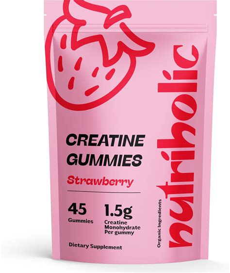 Nutriholic Creatine Monohydrate Gummies For Men And Women