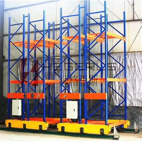 Industrial Factory Movable Storage Rack Solutions Mobile Warehouse