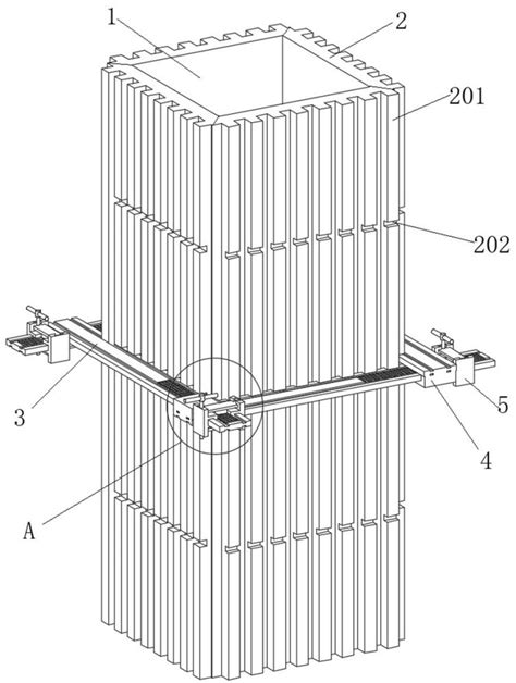 一种支撑柱模板结构的制作方法