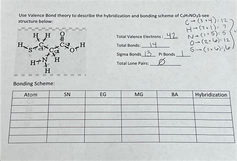 solved use valence bond theory to describe the hybridization