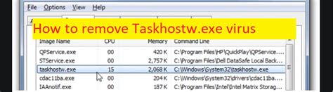 come rimuovere taskhostw exe dal pc guida ai malware