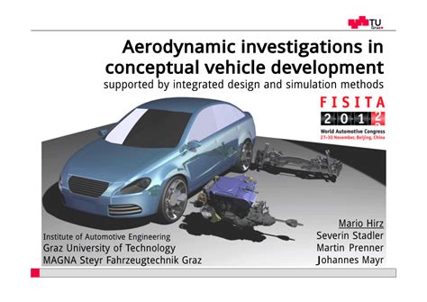 Pdf Aerodynamic Investigations In Conceptual Vehicle Development