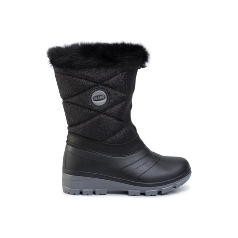 Olang Nancy Lux Noir Chaussures Bottes De Neige Femme 6600