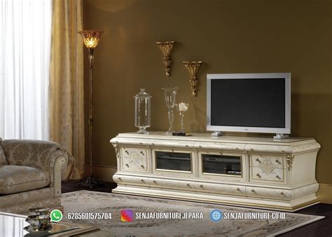 New Model Meja Tv Klasik Mewah Desain Terbaru Moderne