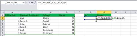 how to use the vlookup function with choose function in microsoft excel