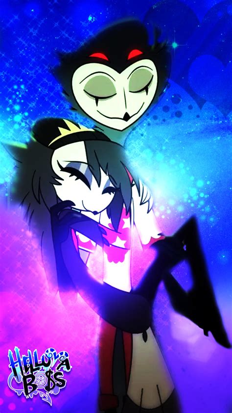 Helluva Boss Stolas And Octavia Phone Wallpaper By Kyoshifrostwolf On