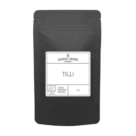 Nordic Herbs Origins Luomu Tilli 60g Yrttipaja