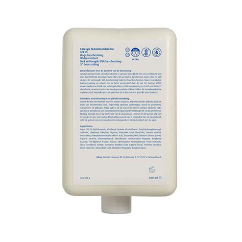 Zonnebrandcrème Spf 30 1 Liter