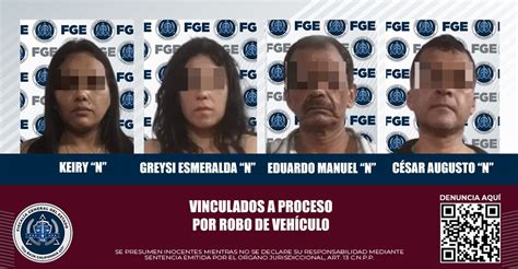 Dos Hombres Y Dos Mujeres Son Vinculados A Proceso Robo Equiparado De