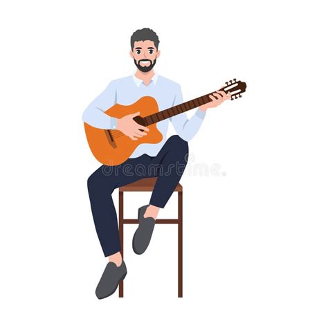 Guitar Stool Stock Illustrations 169 Guitar Stool Stock Illustrations