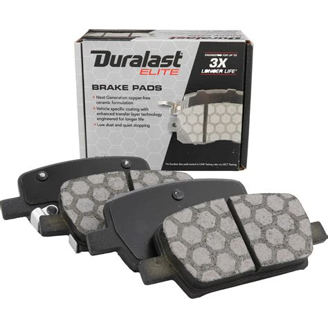 Duralast Elite Ceramic Premium Brake Pads De1877 Autozone