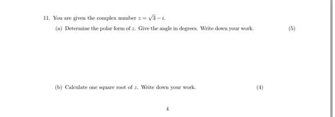 Solved You are given the complex number z=32-i.(a) | Chegg.com