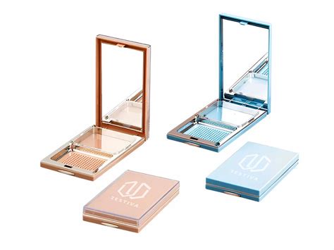 Custom Compact Powder Case Promotional Item