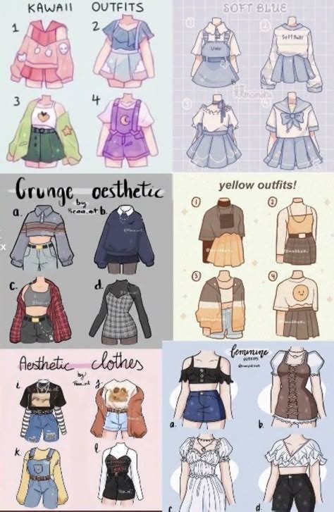 Cute Outfit Drawing Ideas Easy