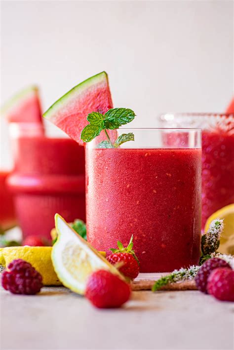 Watermelon Strawberry Smoothie
