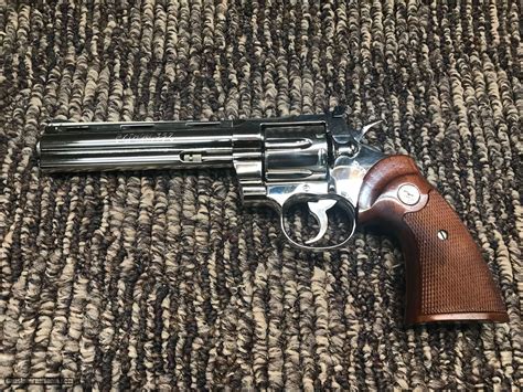 6 Nickel Colt Python