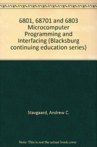 6801 68701 And 6803 Microcomputer Programming And Interfacing