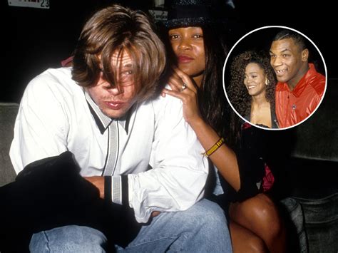 Mike Tyson Und Robin Givens Mike Tyson Forgives Brad Pitt For Sleeping