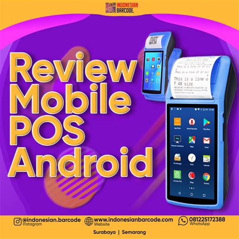 Review Mobile POS Android Indonesian Barcode