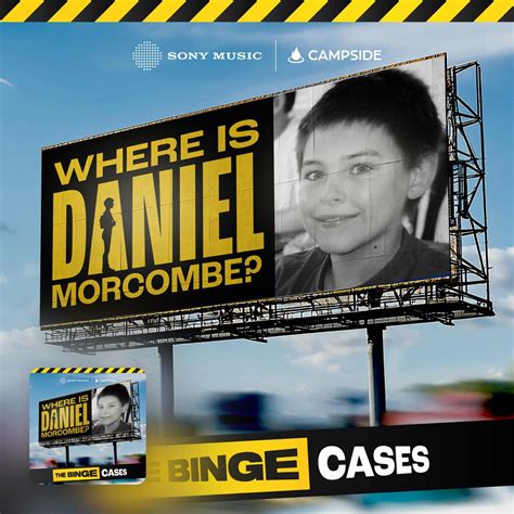 Where Is Daniel Morcombe 1 The Binge Cases Where Is Daniel