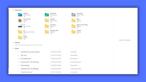 How To Enable And Use Quick Access In Windows 11 Geekchamp