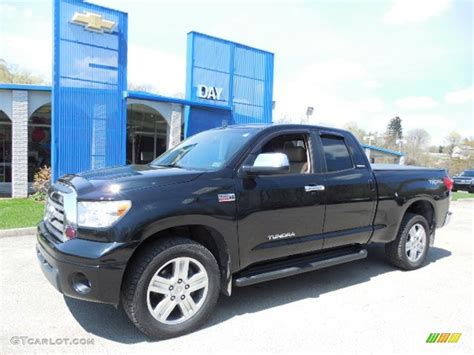 2007 Black Toyota Tundra Limited Double Cab 4x4 80290120 Photo 2