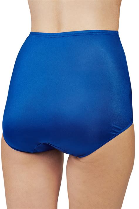 Velrose Lingerie Shadowline Hidden Elastic Nylon Full Brief Panty 3