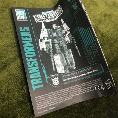 Transformers Snap Dragon” Generationss