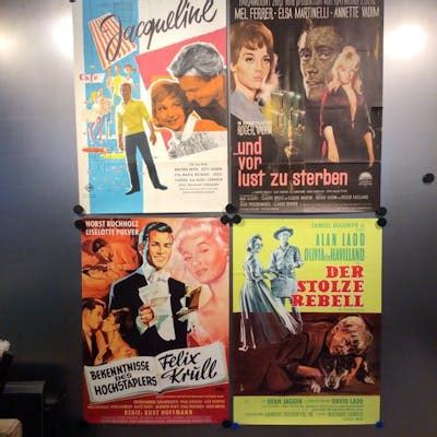 Hoff 4 Original Vintage German Movie Posters Der Stolze Rebell A O
