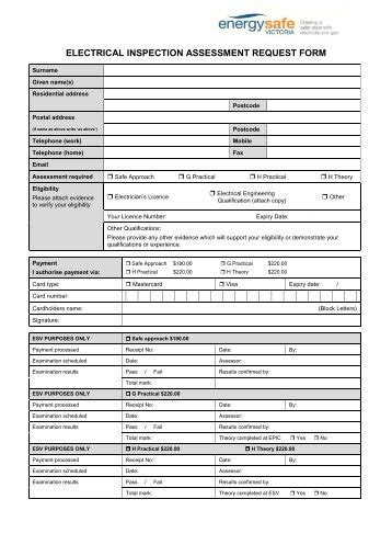 Inspection Request Form Intertek