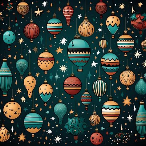 Premium Photo Doodle Baloon Art Background