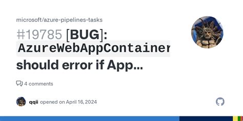 Bug `azurewebappcontainer1` Should Error If App Service Resource Kind Is Not A Container