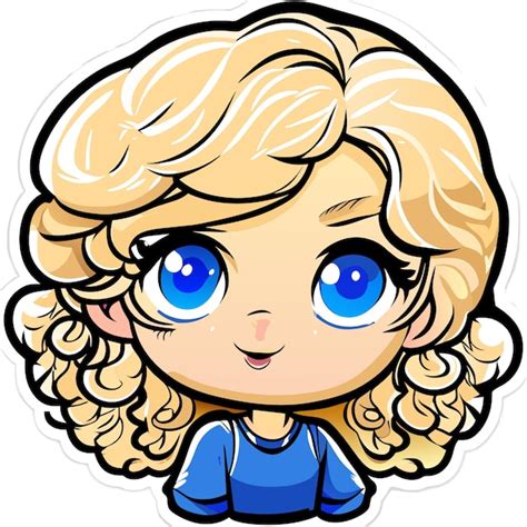Premium Vector Cute Princess Chibi Girl Hand Drawn Cartoon Sticker Icon Concept Isolated