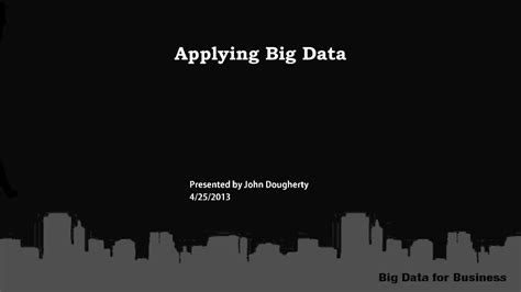 Pdf Applying Big Data · Big Data Exploration Find