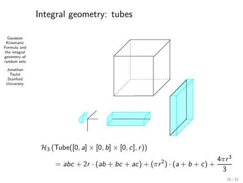 Integral Geometry