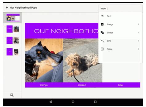 Updates For Google Docs Slides Let You Insert Quickly Edit Images On Android IOS