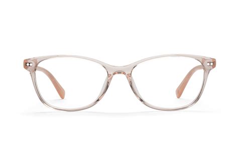 Tjz Classic Rose Tinted Crystal And Blush Glasses Rocket Eyewear Singapore