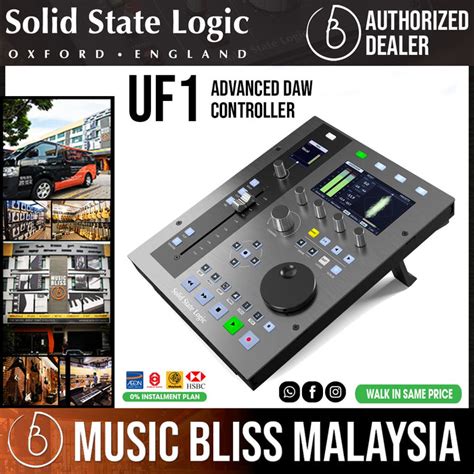 Solid State Logic Uf1 Advanced Daw Controller Music Bliss Malaysia